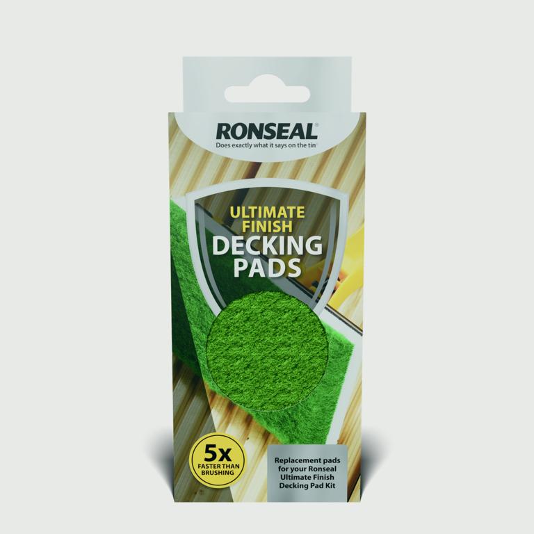 Ronseal Ultimate Finish Decking Applicator Refill Pads – Decking Paint