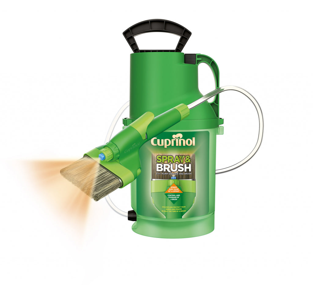 Cuprinol Spray And Brush 2 In 1 – Decking Paint